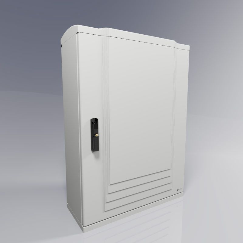 Vertical Electrical Kiosk(IP43)– Single Door for Heavy Installs