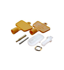 Meter Box Repair Kit for Latch and Hinge Replacement